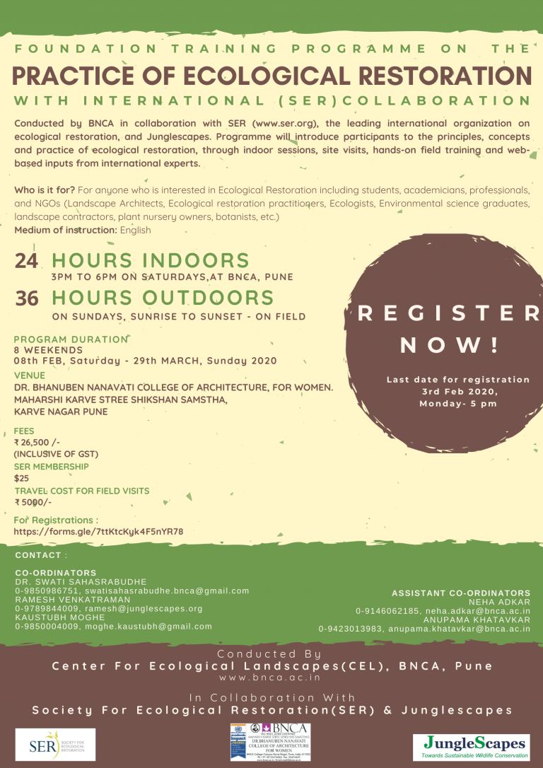 ecological restoration / ecorestoration | Conservation India